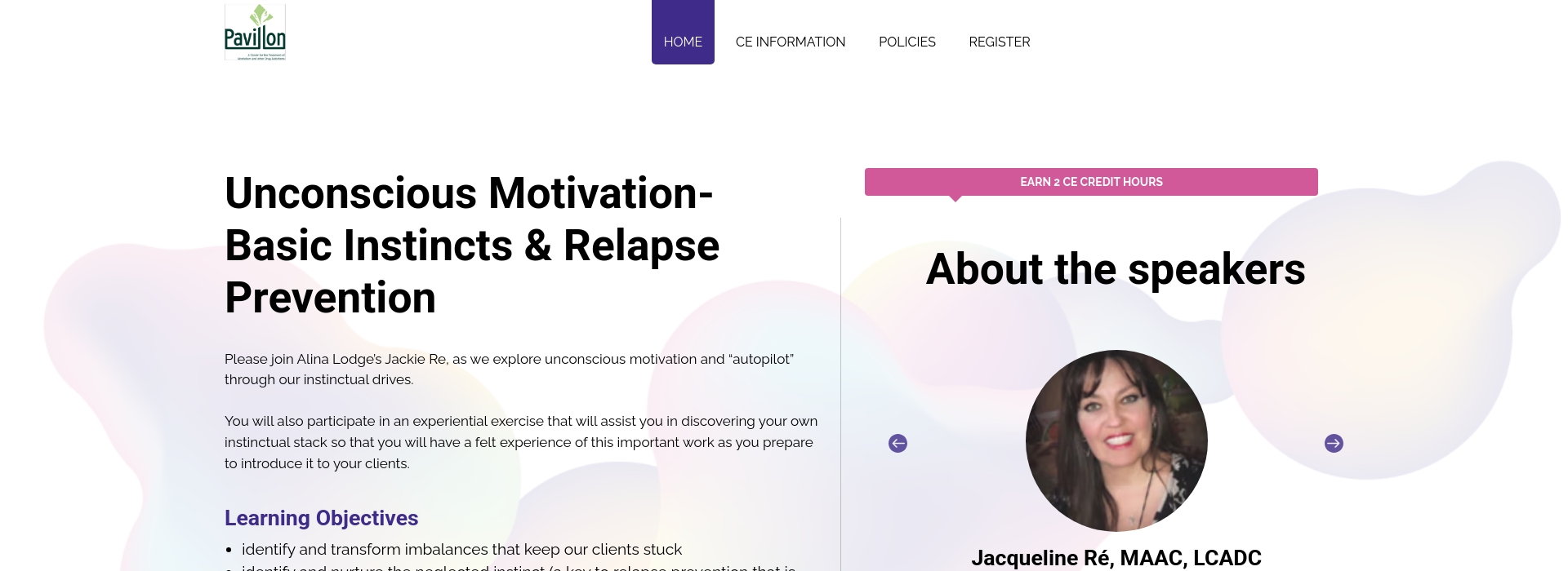 Unconscious Motivation- Basic Instincts & Relapse Prevention